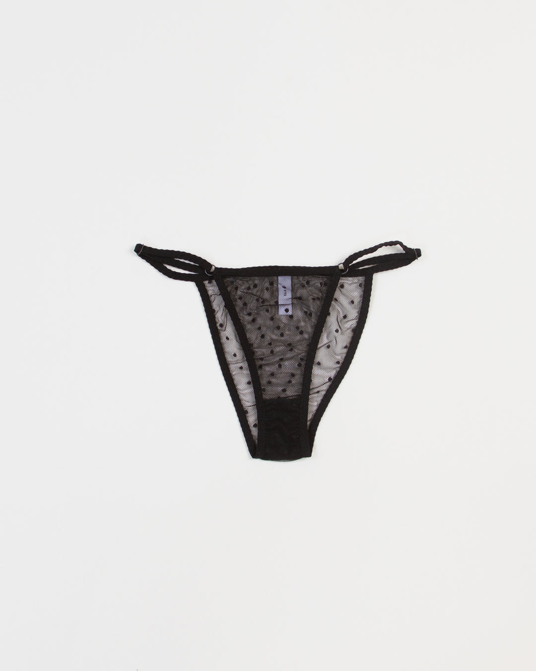 Essential String Bikini Dotted Black – BOMI